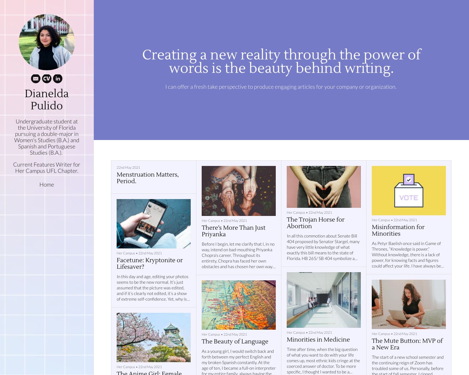 Copywriter Portfolio Examples Journo Portfolio