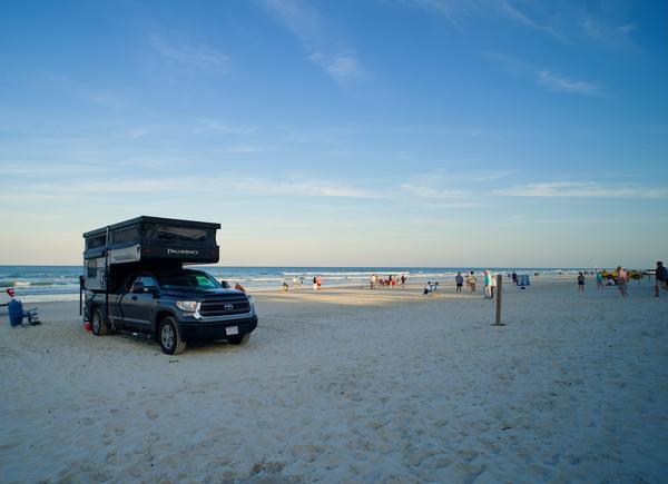 Driving on the Beach - Anna Laird Barto