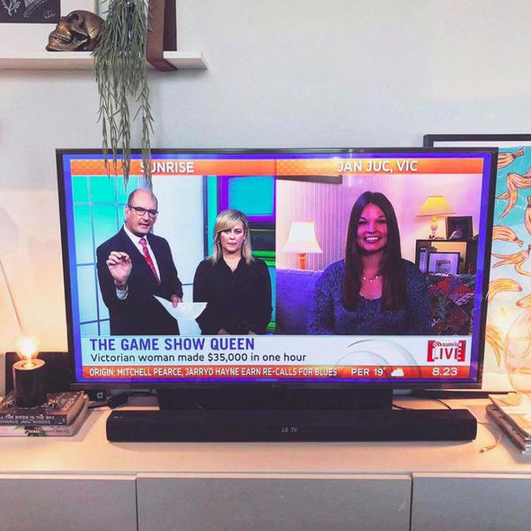 Channel 7 Sunrise interview - Miranda Luby