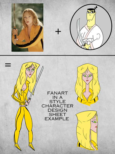 Character Design Art Portfolio - MattysAnimeSketchs
