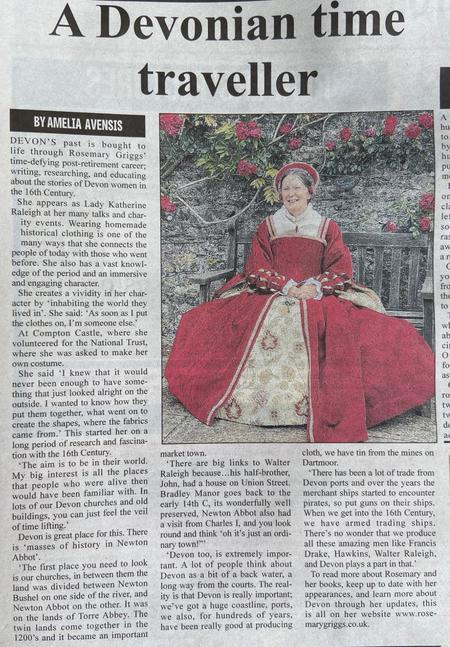 A Devonion Time Traveller - Amelia Averis