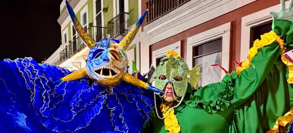 Colorful Scenes from Carnaval in Ponce, Puerto Rico - Departure Level ...